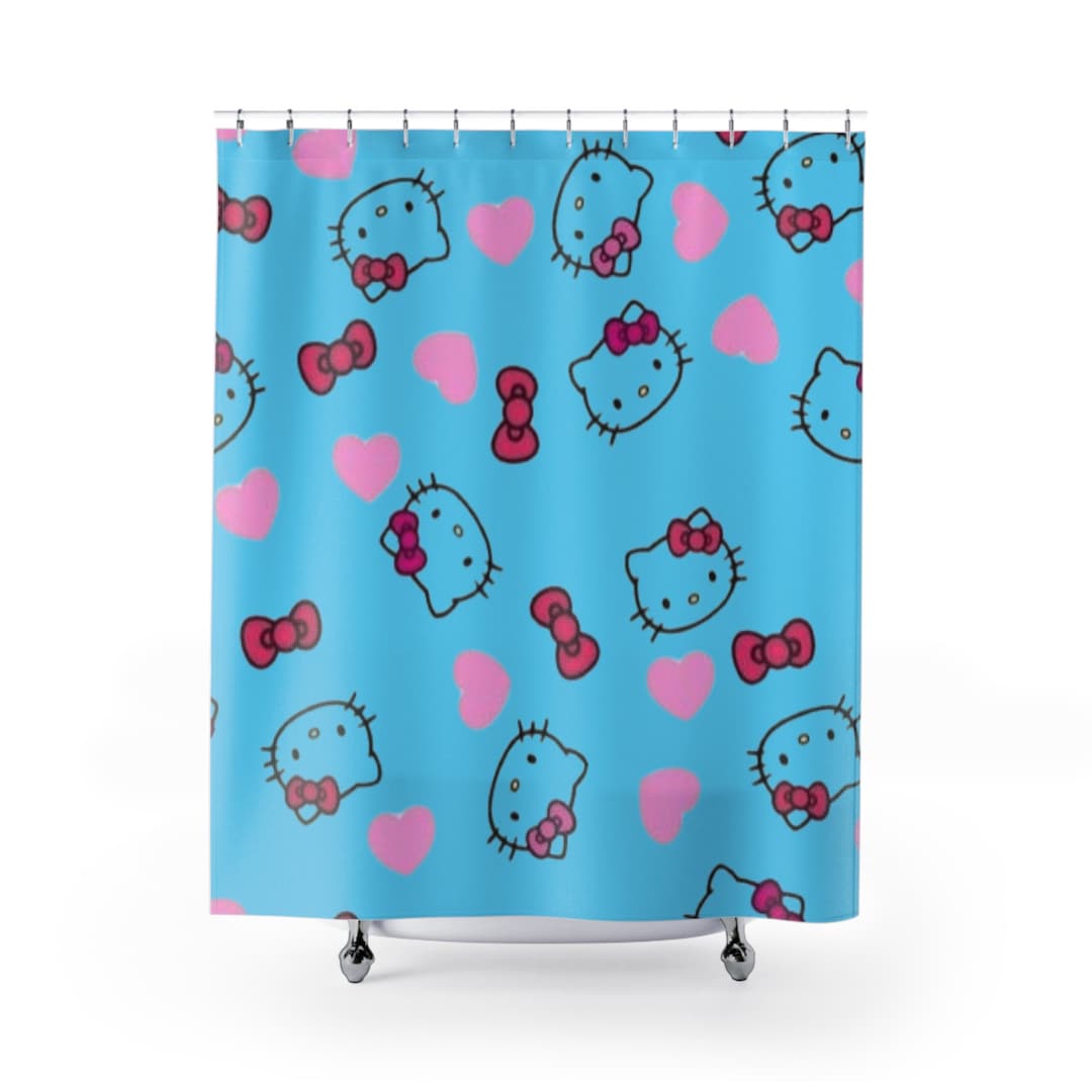 Hello Kitty Shower Curtains - Etsy
