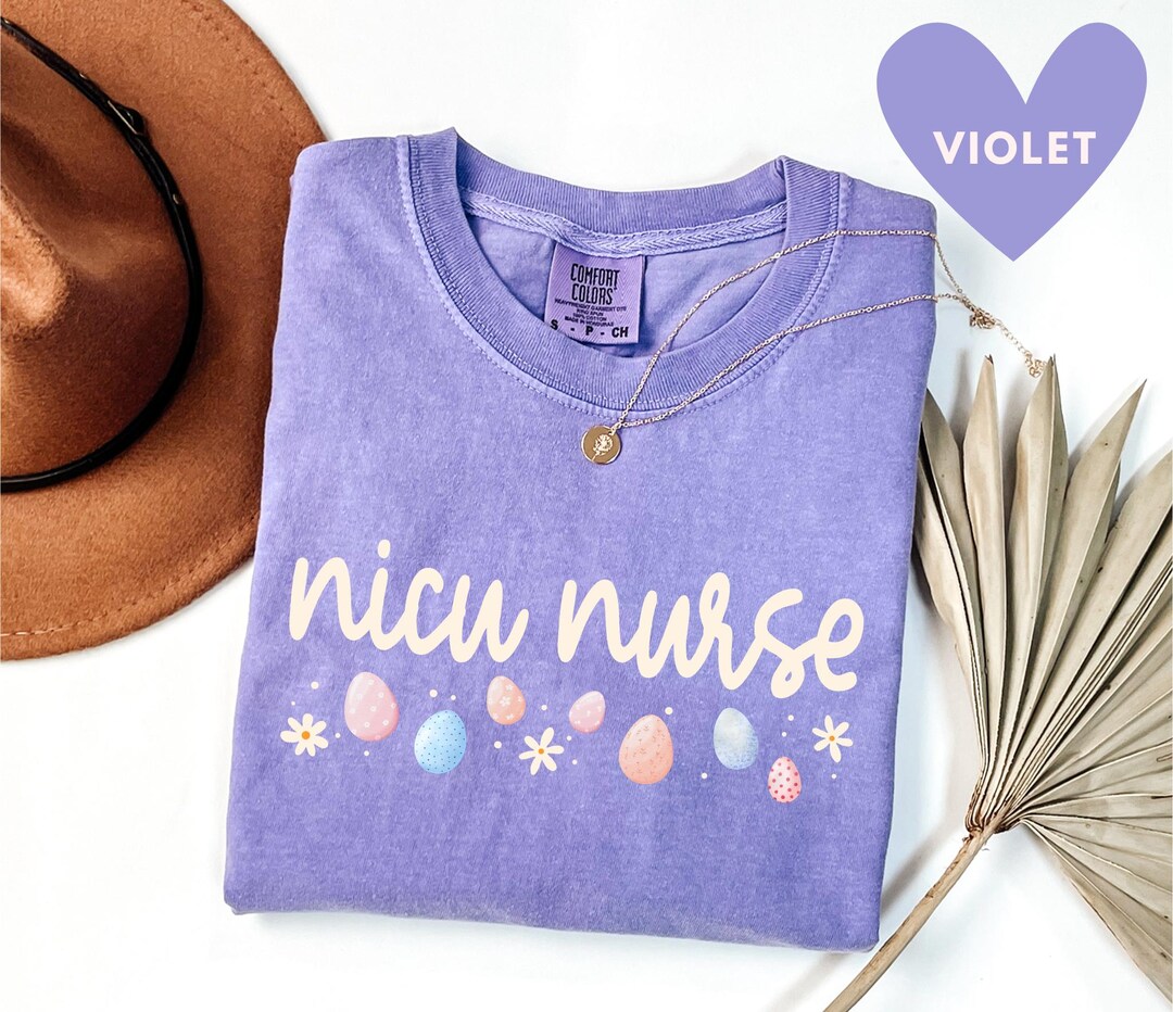 NICU Nurse Easter Shirt, Neonatal Bunny Sweatshirt, Hoppy Peeps PEDS ...