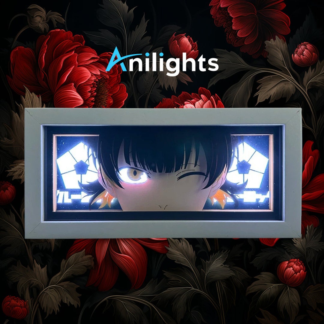 Blue Lock Meguru Bachira FULL RGB, Anime Light Box, Table Lamp ...