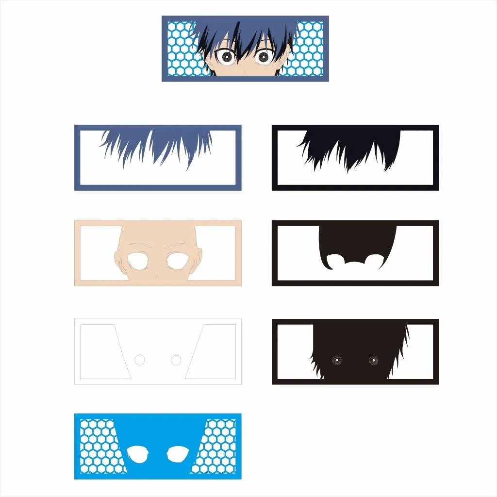 Custom Anime Light Box FULL RGB, Anime Light Box, Table Lamp, Handmade ...