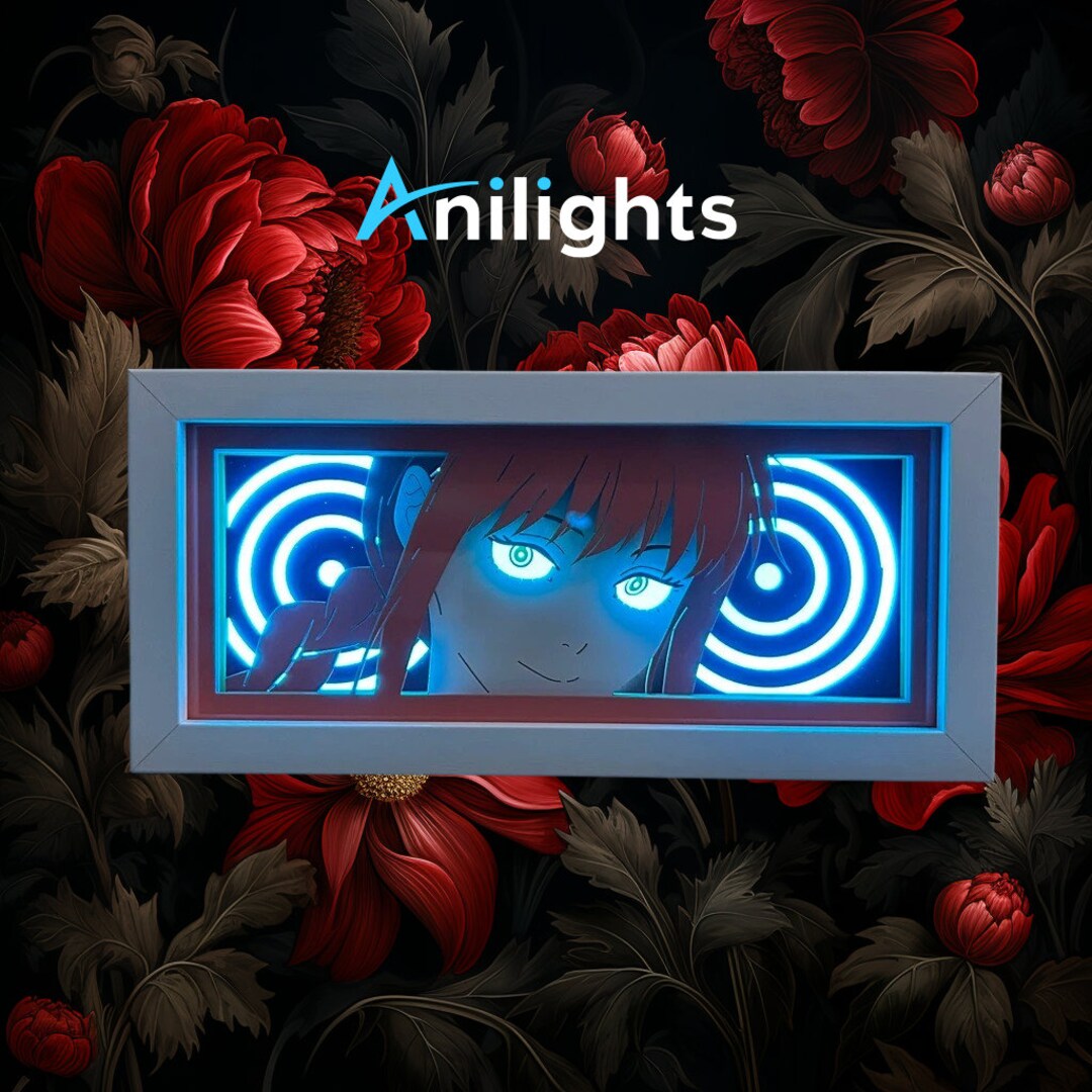 Chainsaw Man Makima FULL RGB Anime Light Box Table Lamp - Etsy