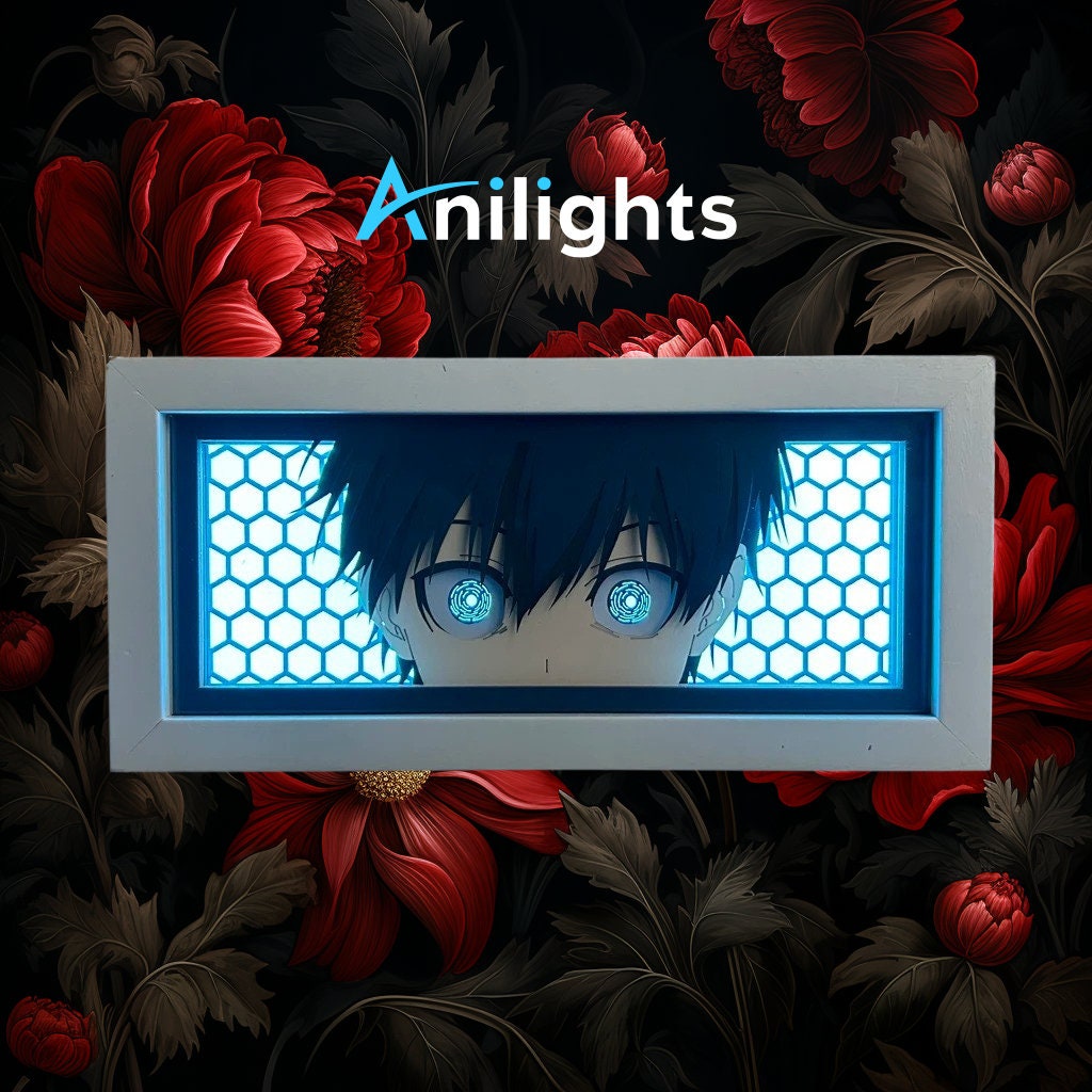 Custom Anime Light Box FULL RGB, Anime Light Box, Table Lamp, Handmade ...