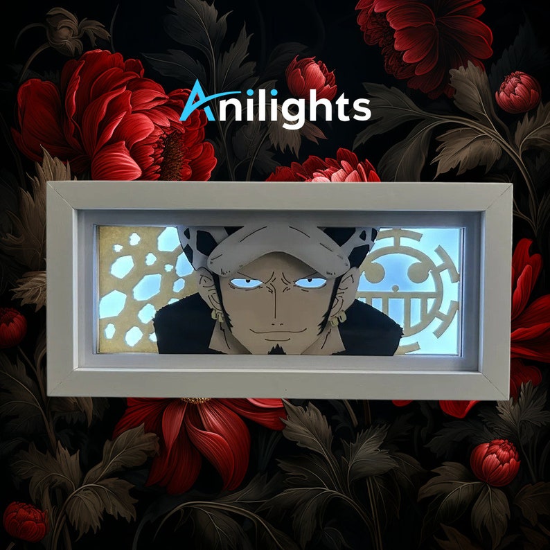One Piece Trafalgar D. Waterlaw FULL RGB Anime Light Box - Etsy