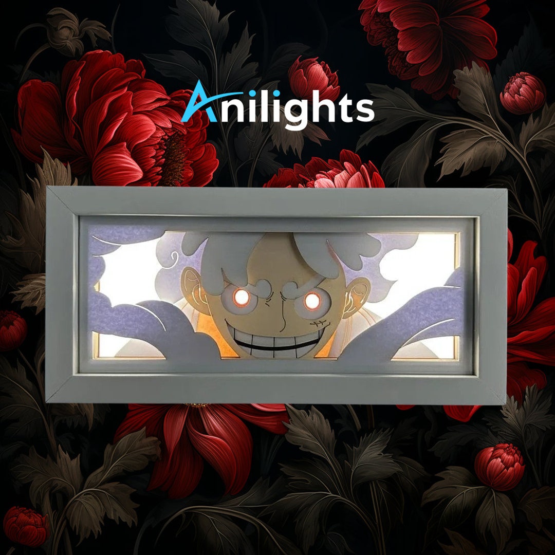 One Piece Monkey D. Luffy FULL RGB, Anime Light Box, Table Lamp ...