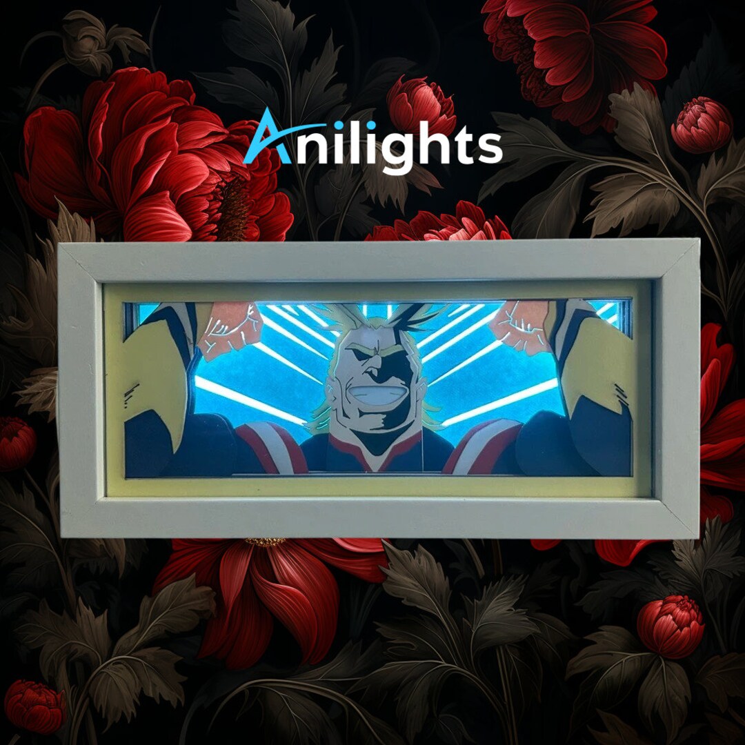 Anilights Anime Light Box, FULL RGB, Table Lamp, Handmade, 3D Paper ...