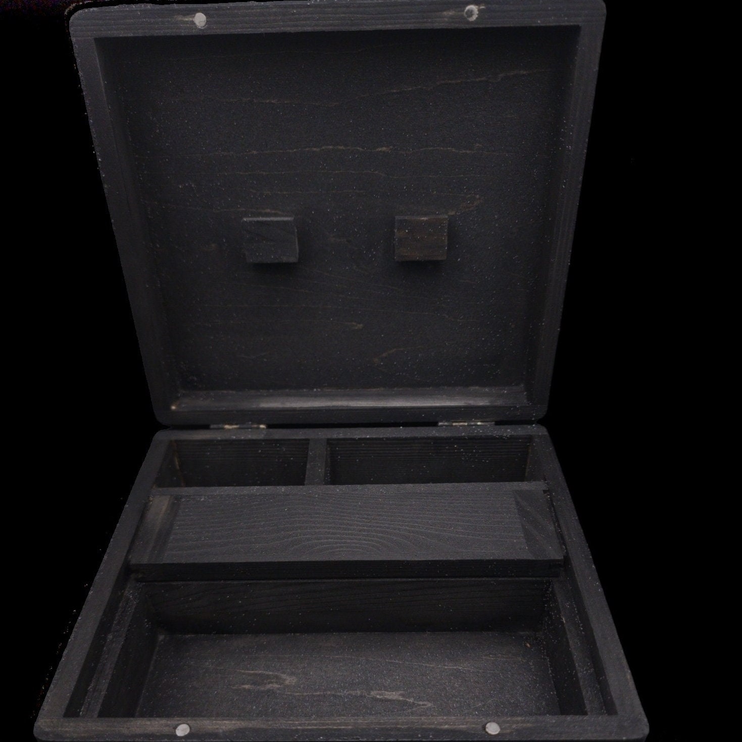 Weed Stash Box, Wood Burned Art, Skull Design, Wooden Box for Your ...