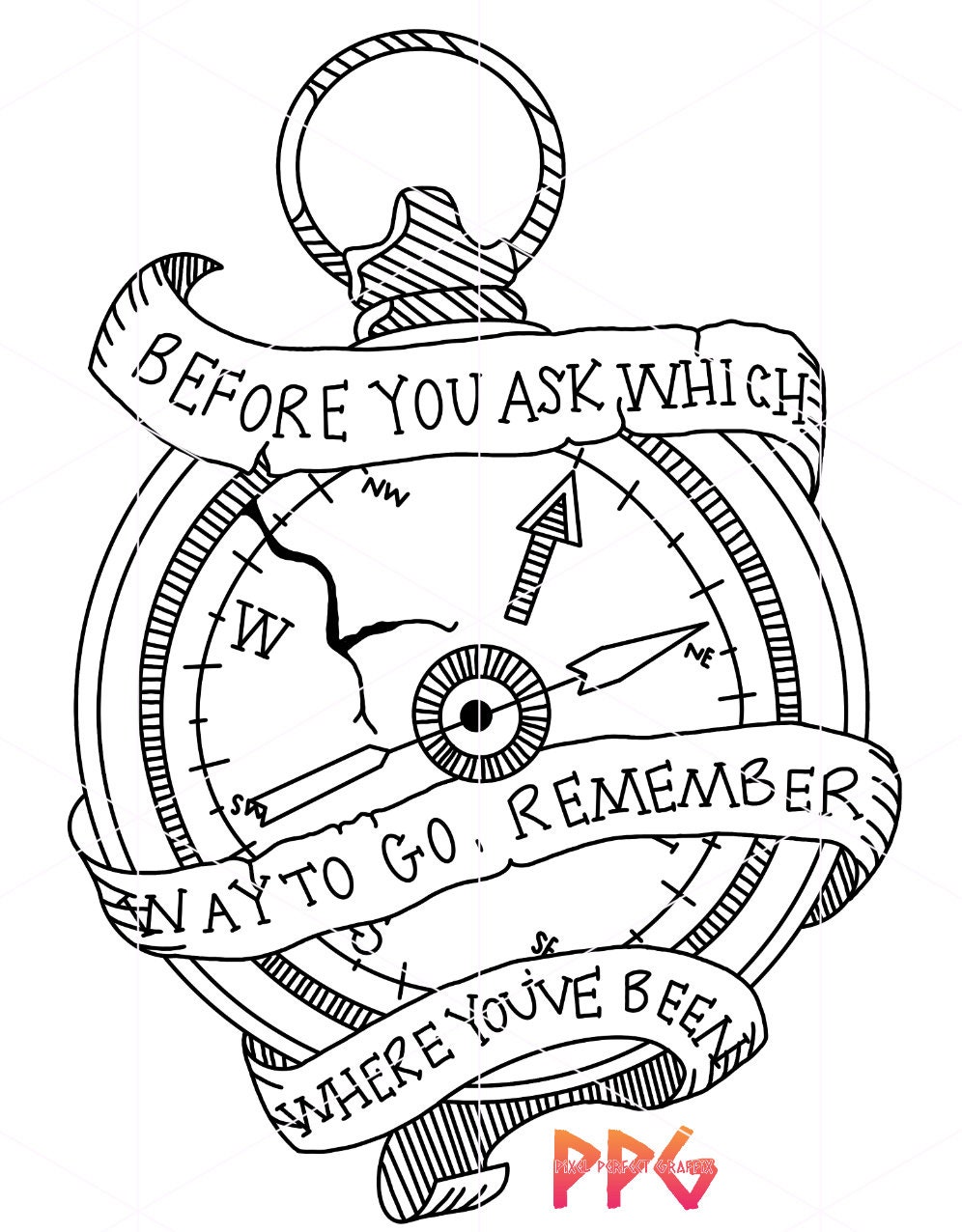 Before You as Which Way to Go SVG & PNG - Etsy