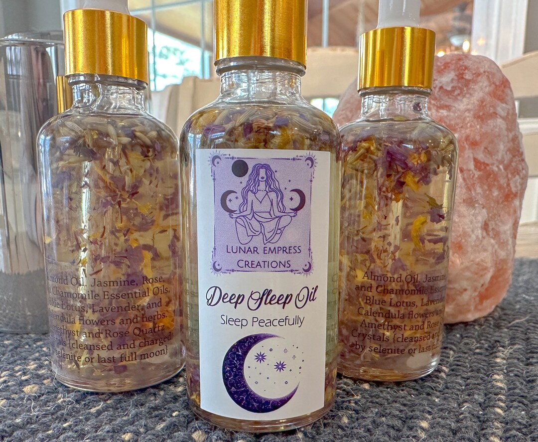 Deep Sleep Oil Sleep Peacefully - Etsy Canada