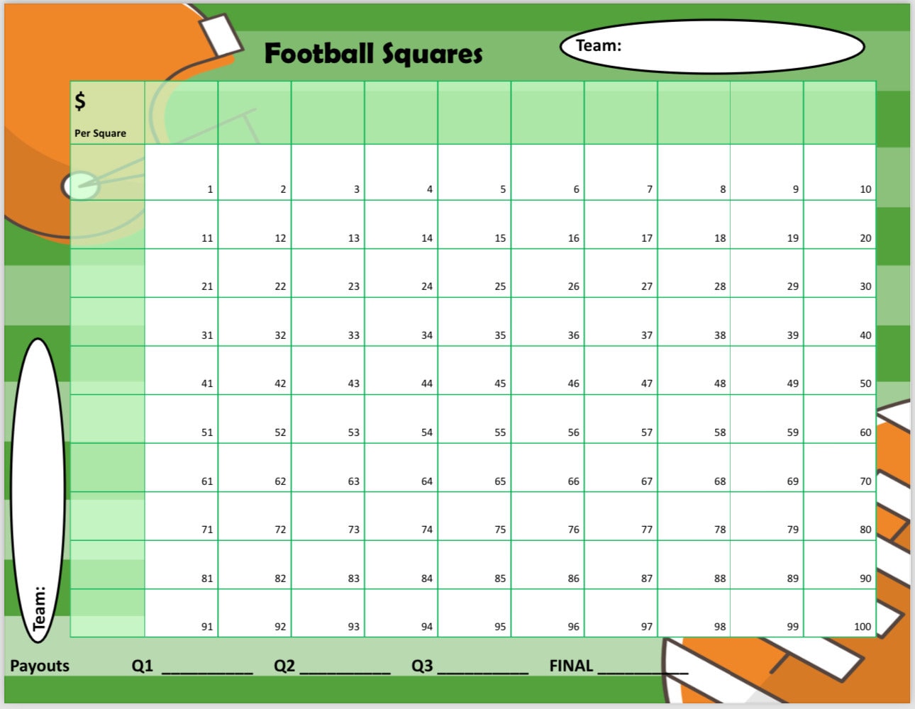 Football Board - Etsy