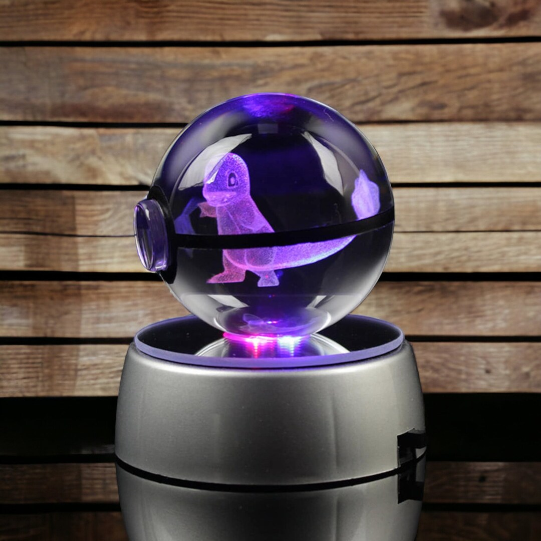Pokemon Crystal Pokeballs Giratina Origin Form LED Crystal - Etsy
