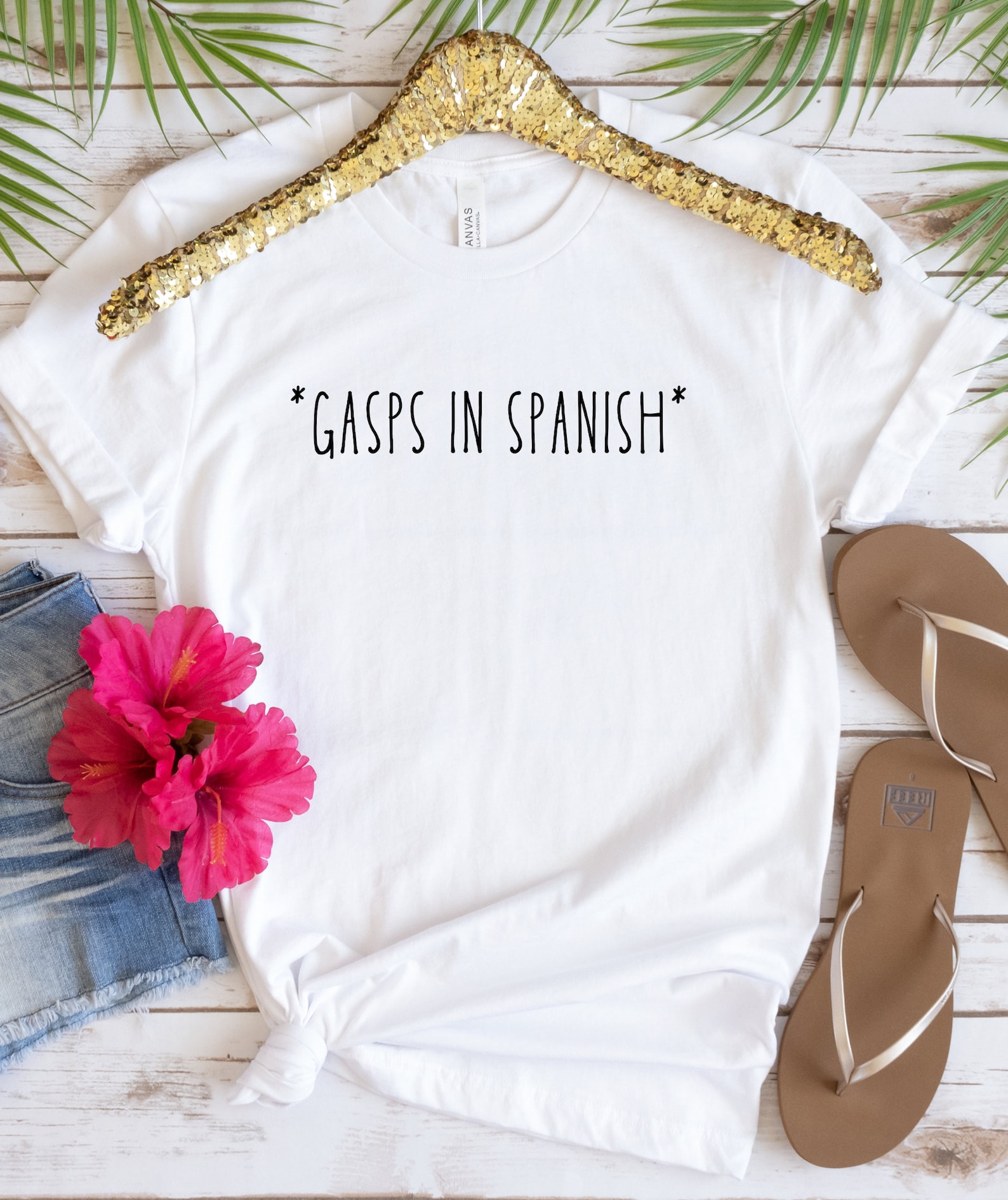 Gasps in Spanish Shirt Funny Mexican Shirt Latina Gifts Hispanic Gifts ...