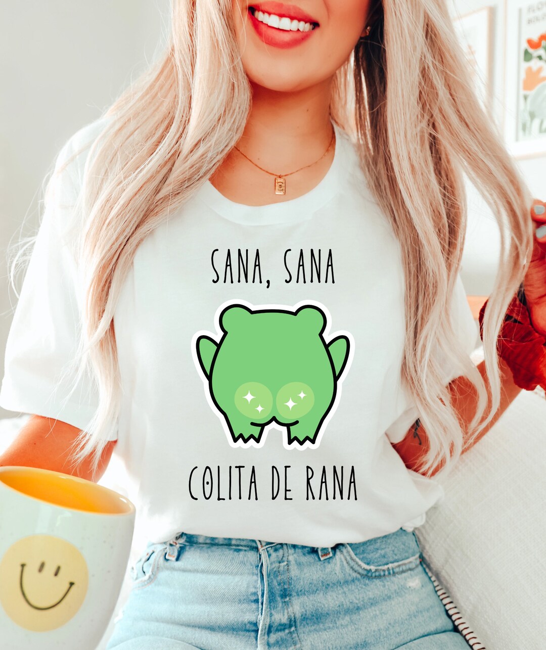 Sana Sana Colita De Rana Shirt, Sana Sana Shirt, Funny Mexican Shirt ...