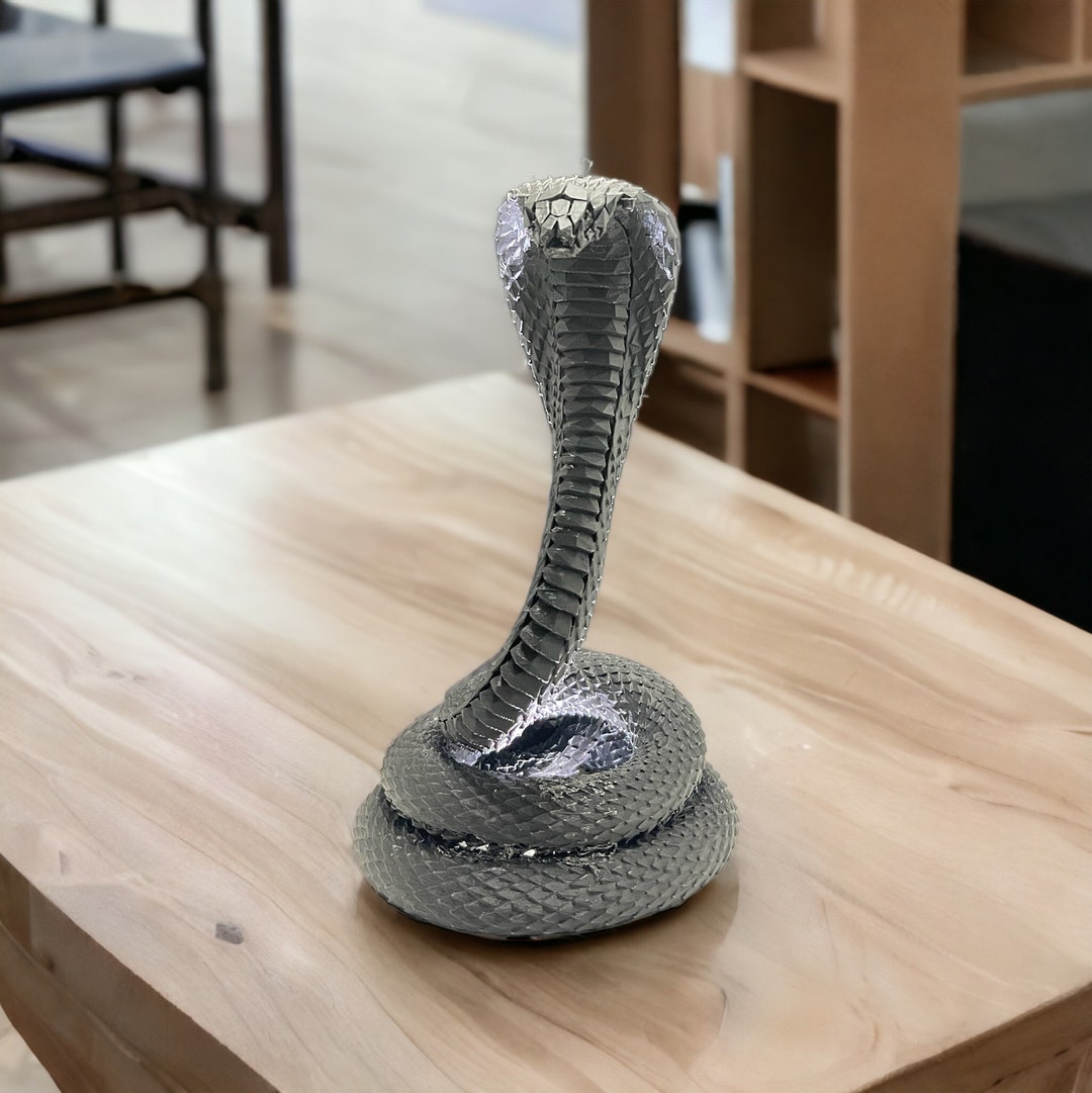 Cobra Snake Sculpture - Etsy