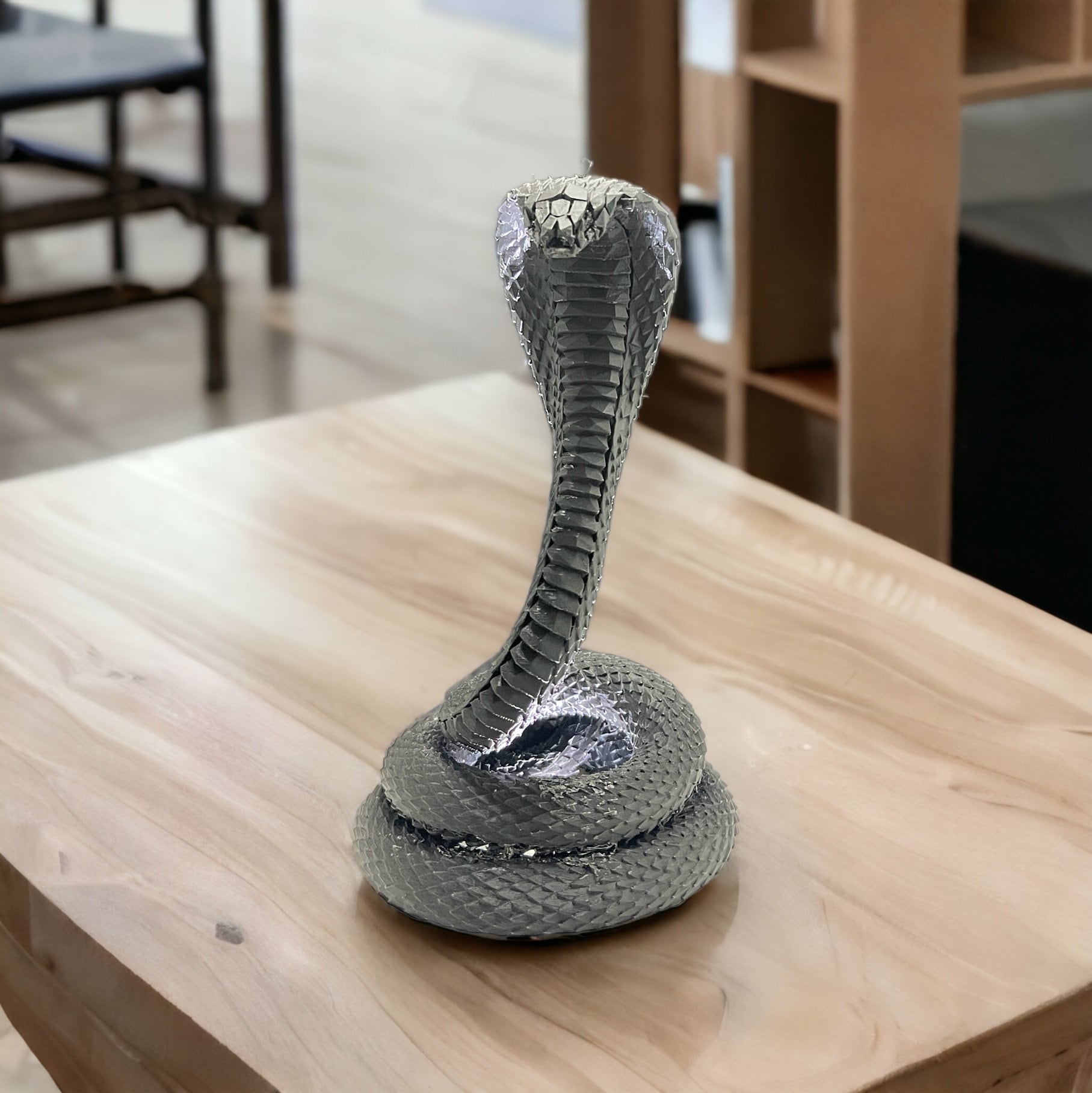 Cobra Snake Sculpture - Etsy