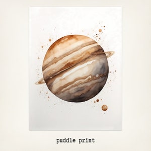 Jupiter Planet Printable Art - Etsy