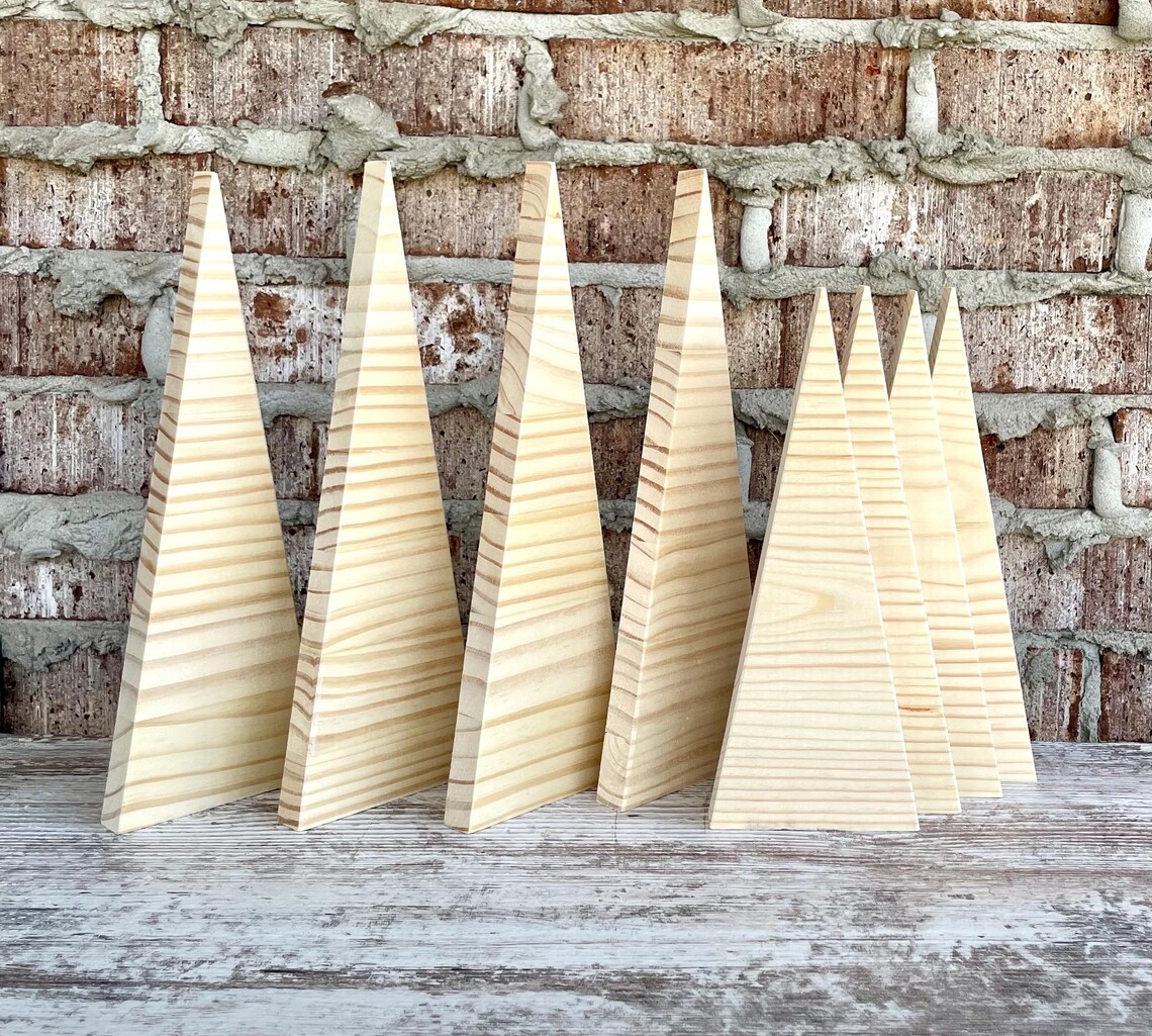 Christmas Tree, Handmade, DIY, Wood Tree, Wooden Trees, Wood Christmas ...