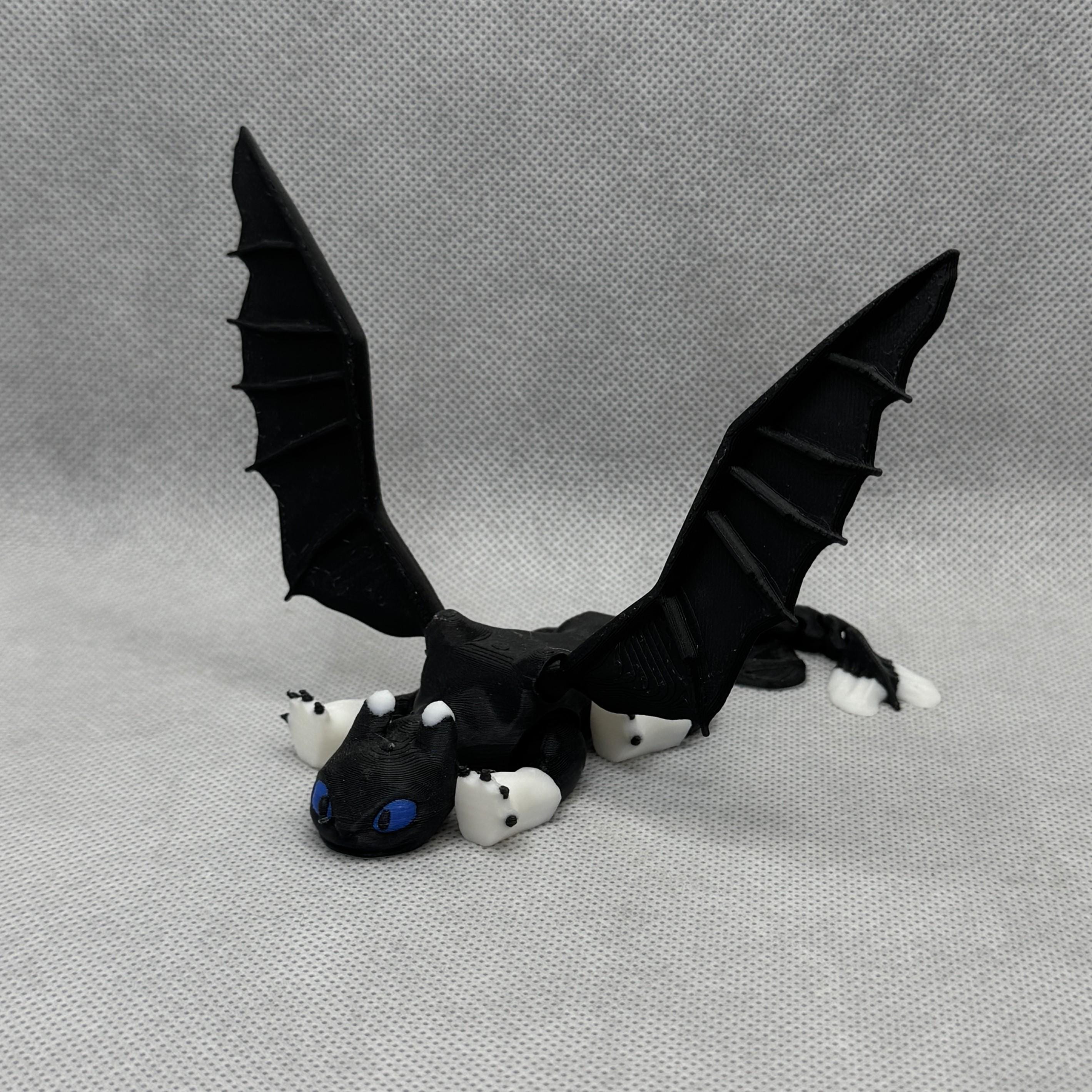 Articulated Dragon Figurines: How to Train Your Dragon Set - Moving ...