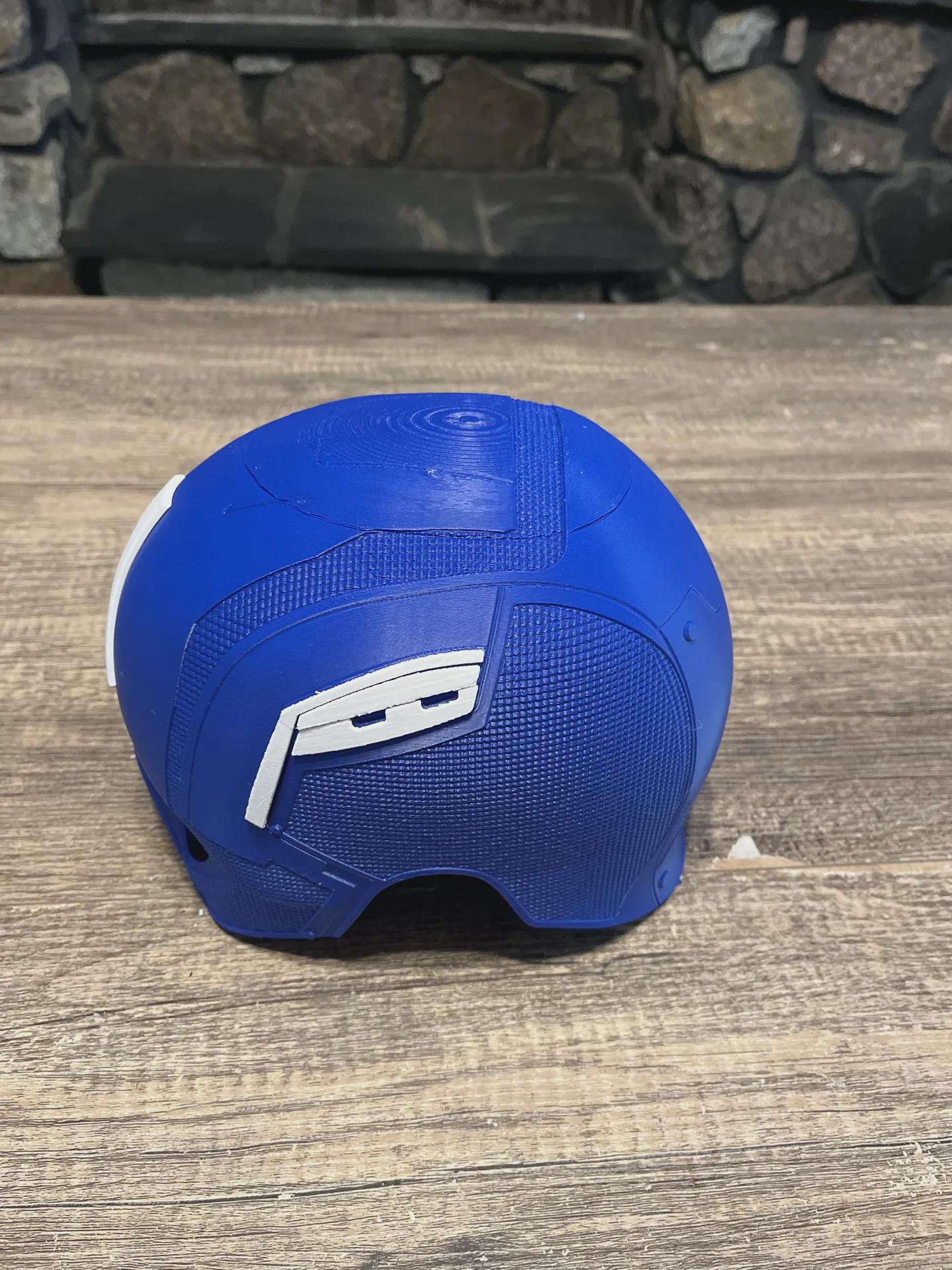 Cap America Helmet - 3D Printed - Wearable Mask - Full Scale - Fully ...