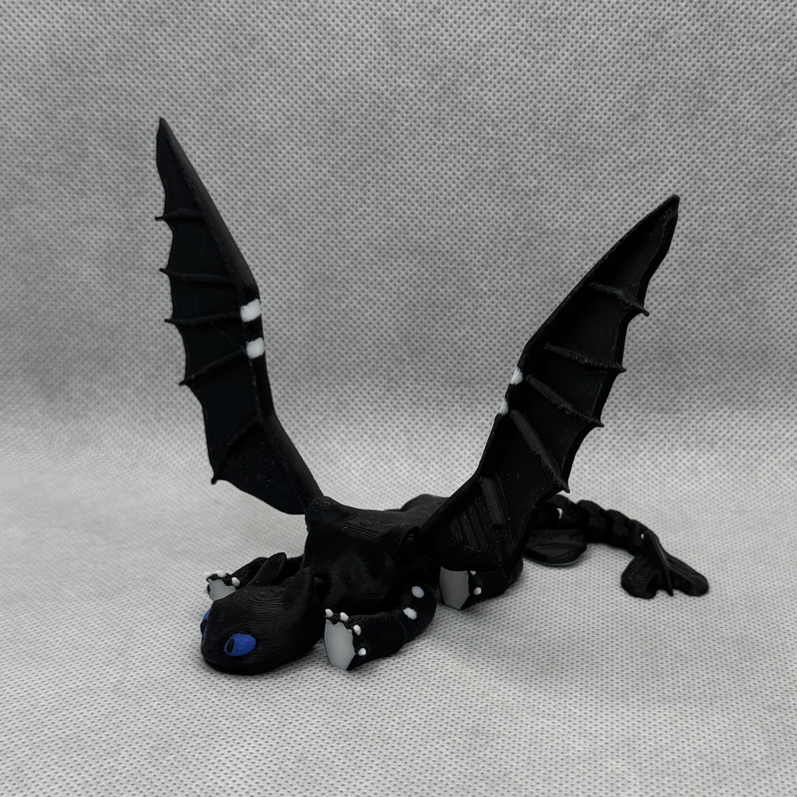 Articulated Dragon Figurines: How to Train Your Dragon Set - Moving ...