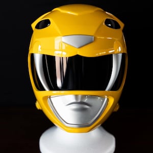 Yellow Power Ranger MMPR Wearable Cosplay Helmet Digital STL File (not ...