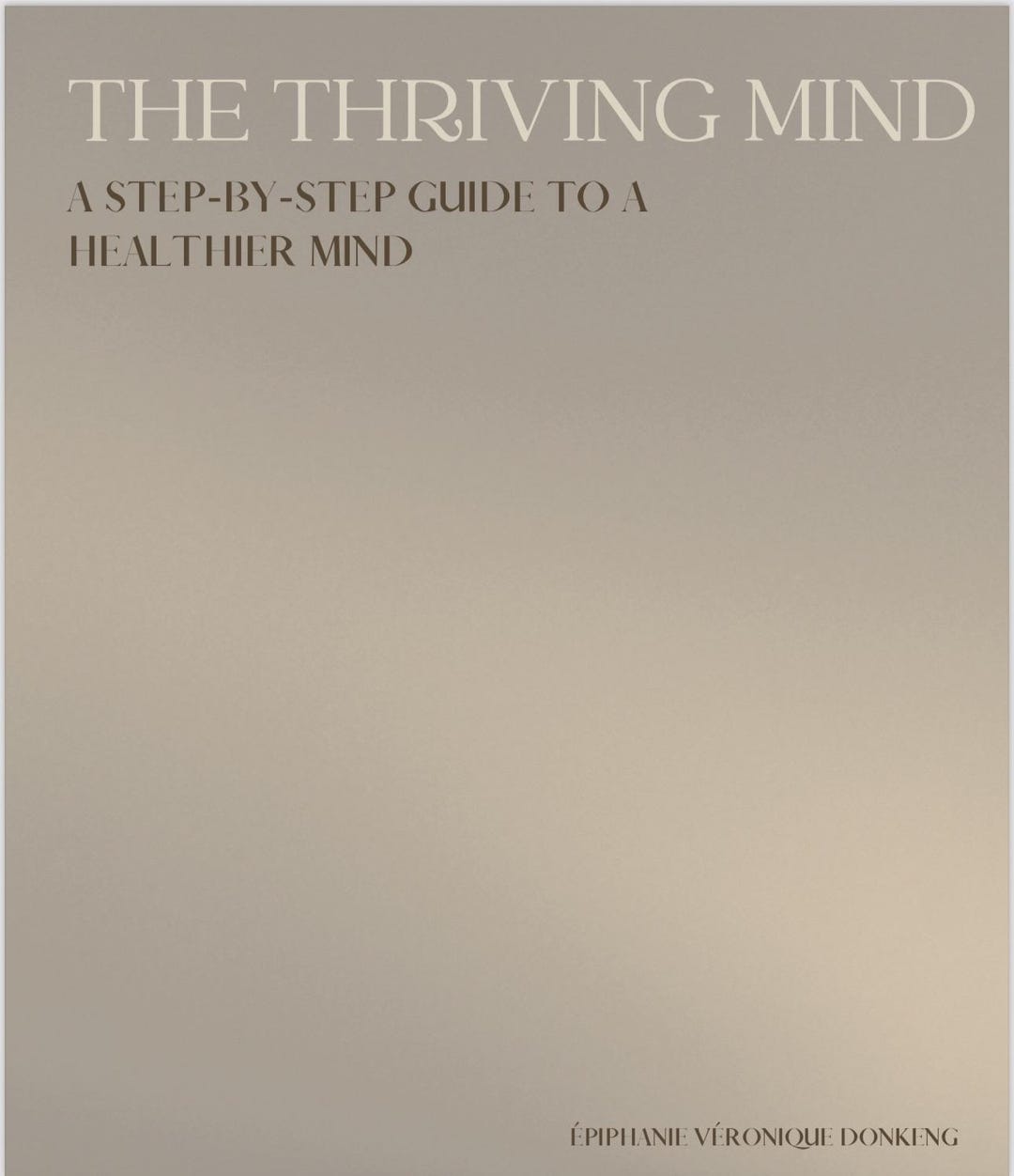 The Thriving Mind: A Step-by-step Guide to a Healthier Mind - Etsy