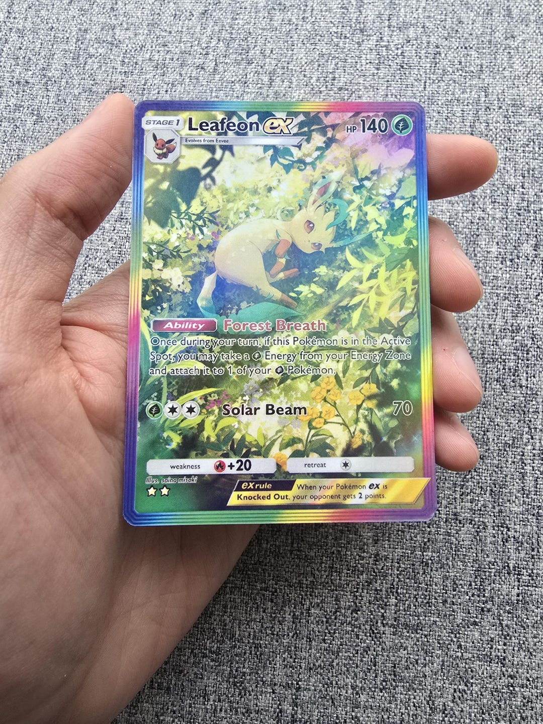 Custom, Holographic, Glossy, Pocket TCG Handcrafted Pokémon Cards ...