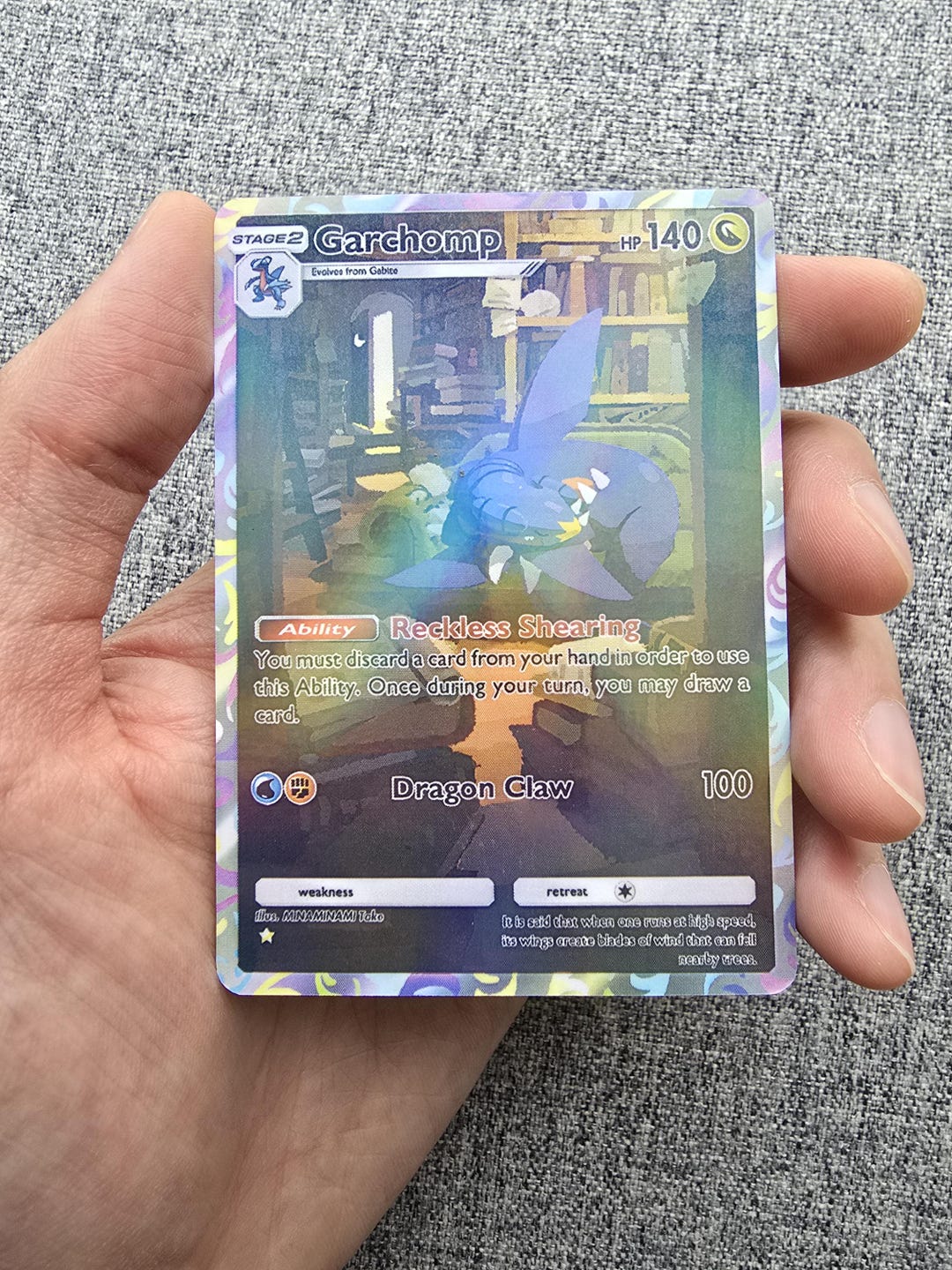 NEW Custom, Holographic, Glossy, Pocket TCG Handcrafted Pokémon Cards ...
