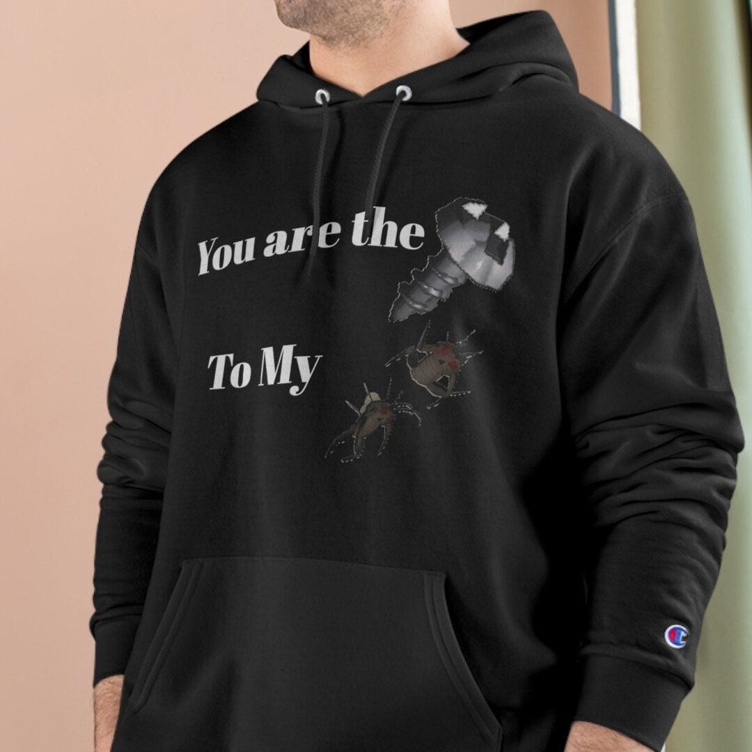 Lethal Company Game Champion Hoodie With Bolt and Loot Bug 'you Are the Bolt to My Loot Bug ...