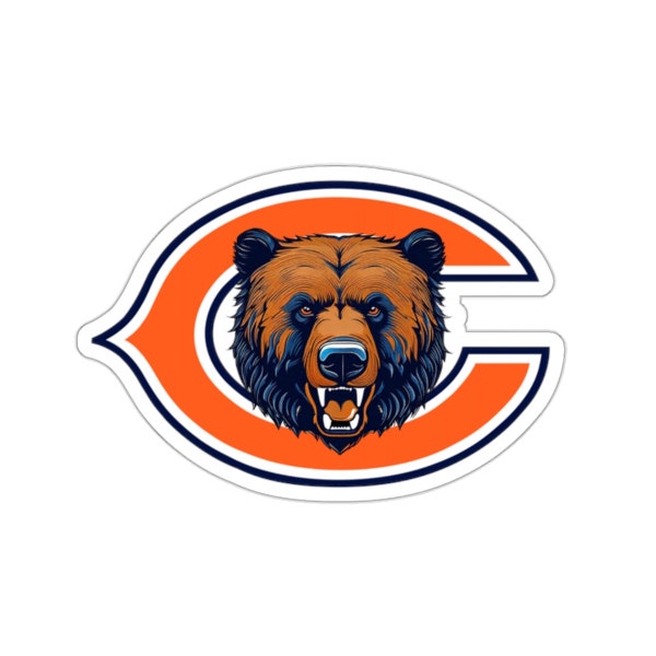 Chicago Bears Decal - Etsy
