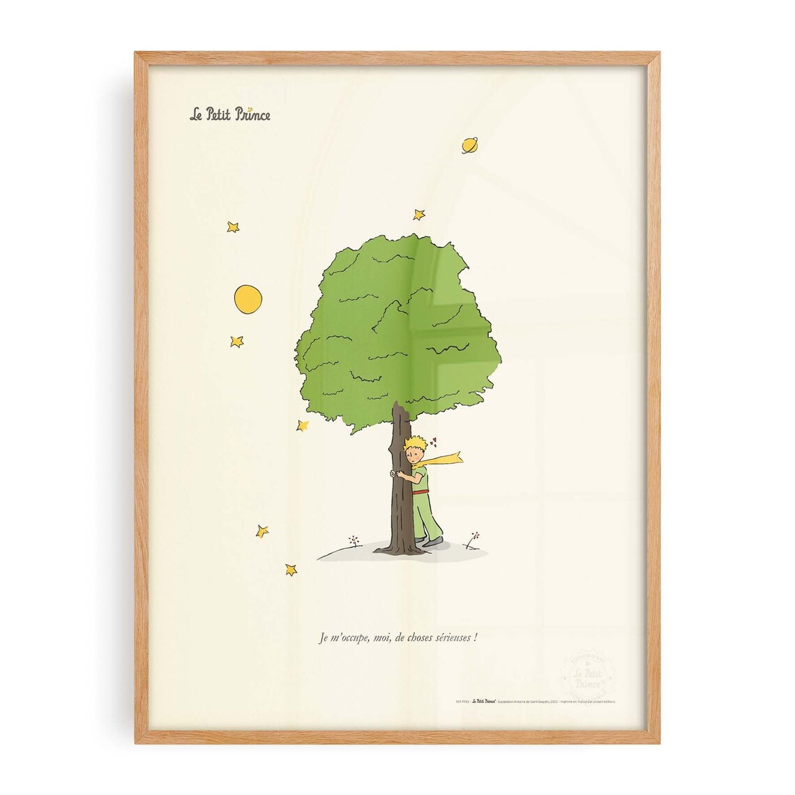 Poster the Little Prince the Little Prince and the Tree - Etsy