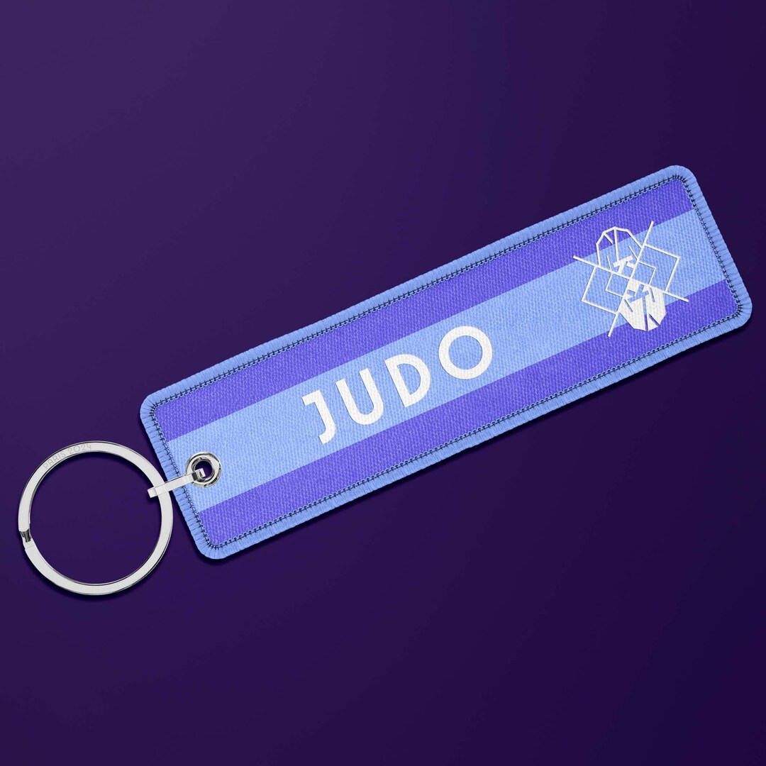 Paris 2024 Sports and Stripes Flame Key Ring Judo - Etsy
