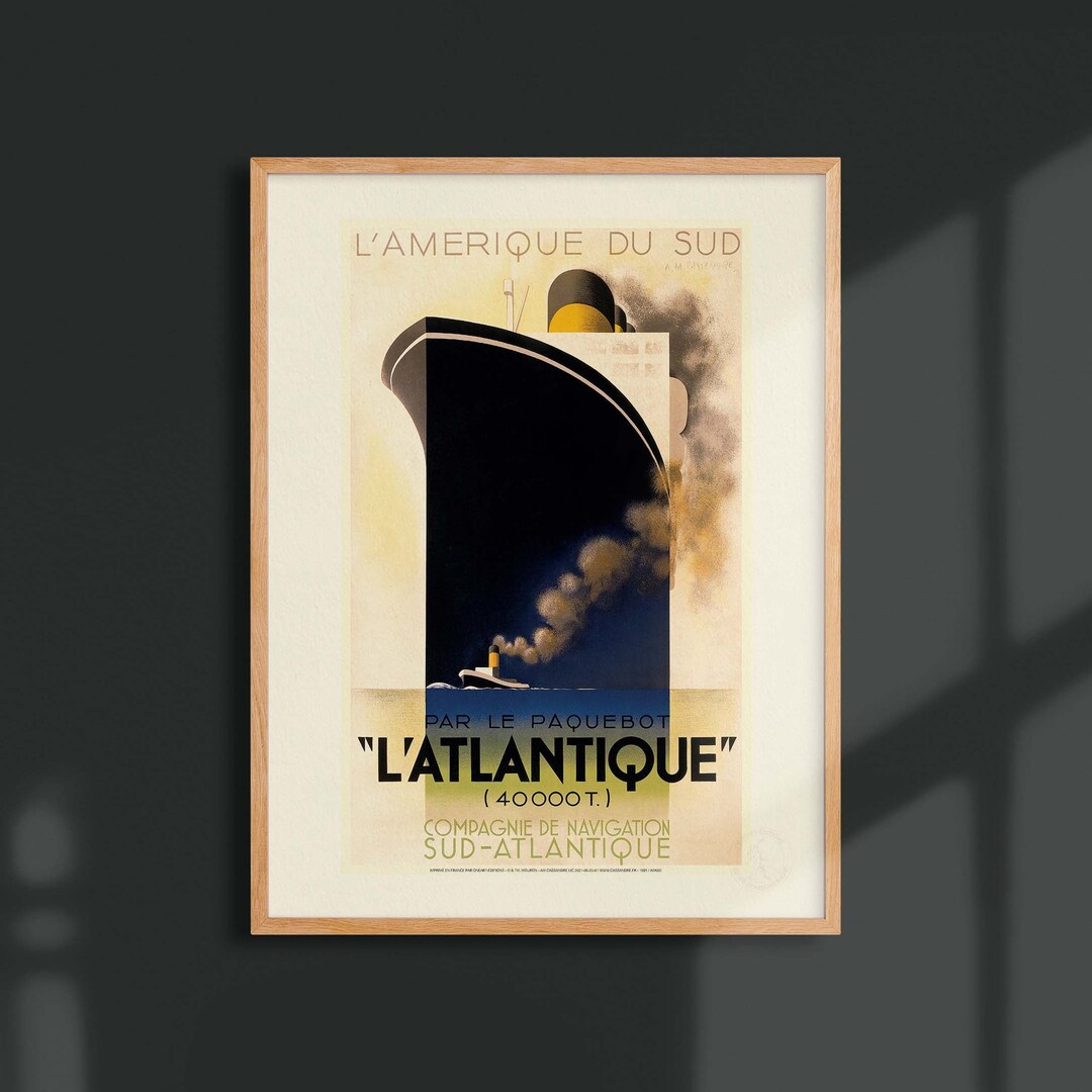 Cassandra Poster the Atlantic - Etsy