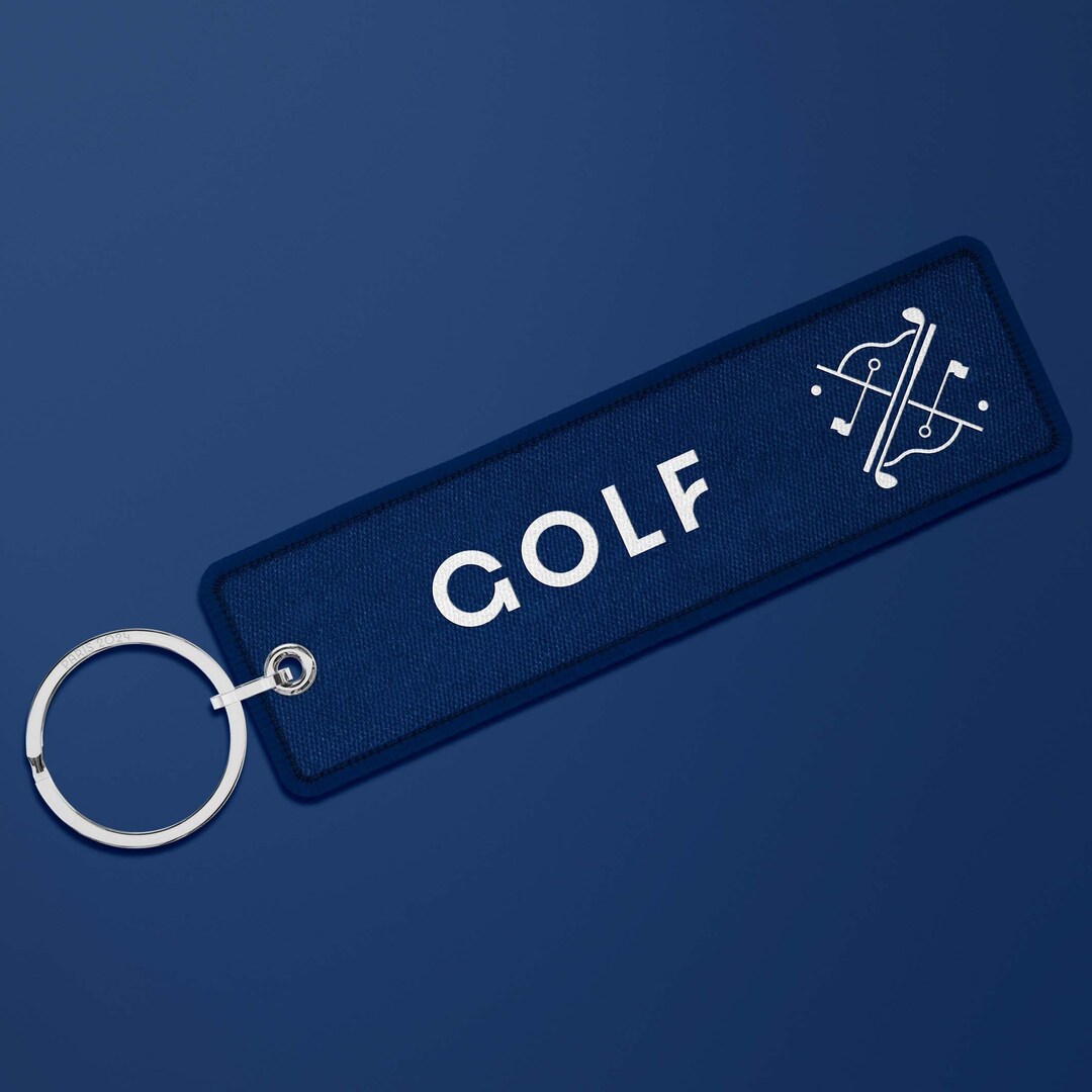 Paris 2024 French Blue Flame Key Ring Golf - Etsy