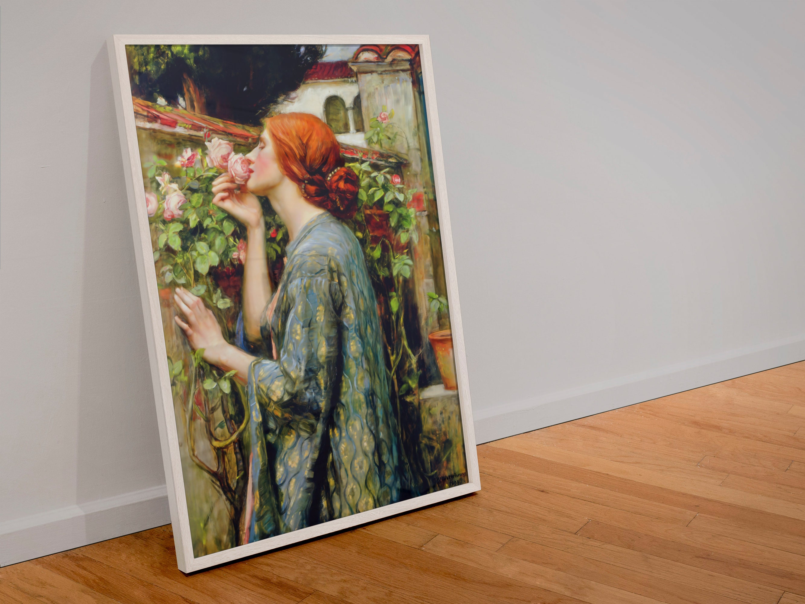 John William Waterhouse: the Soul of the Rose 1908, Famous Fine Art ...