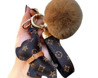 Designer-keychain Luxury Keychain - Etsy
