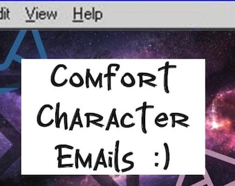 Handwritten Comfort Character Letters - Etsy UK