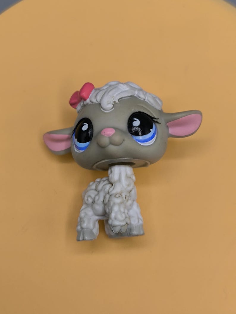 Littlest Pet Shop Lamb #879, Authentic Pet Figurine, LPS Collection - Etsy