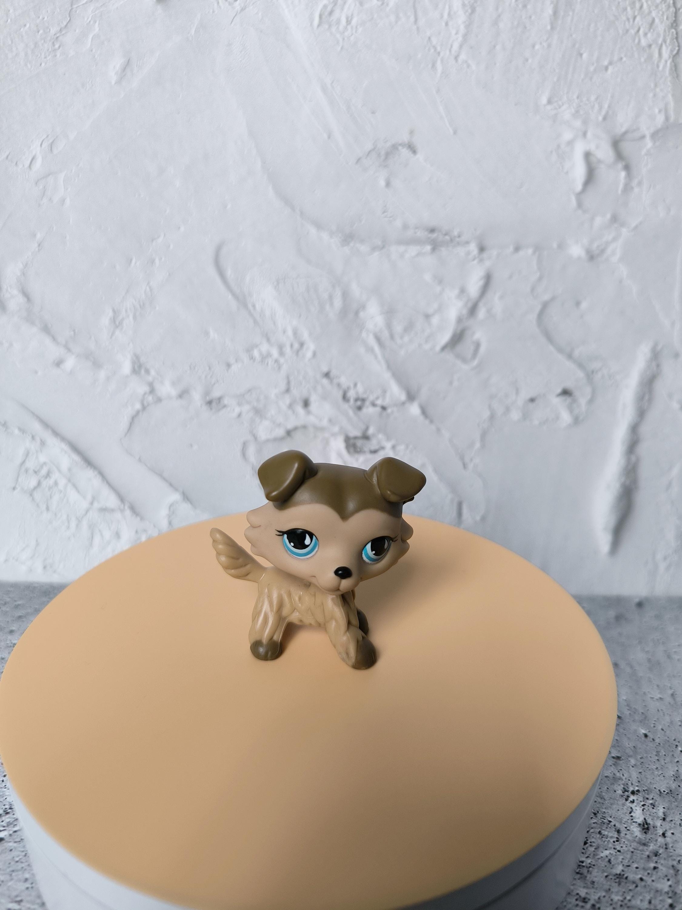Littlest Pet Shop Collie 893, Authentic Pet Figurine, Collie Europe ...