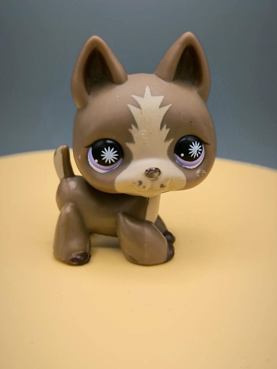 Littlest Pet Shop German Shepherd #867, Authentic Pet Figurine, LPS Dog ...