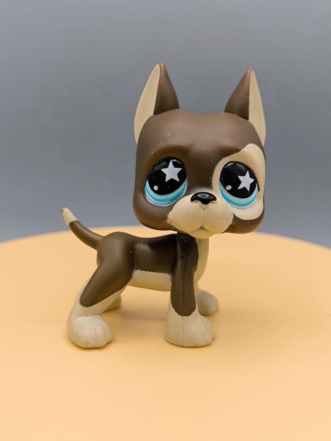 Littlest Pet Shop Great Dane #817, Sassiest Eye Type, Authentic Pet ...