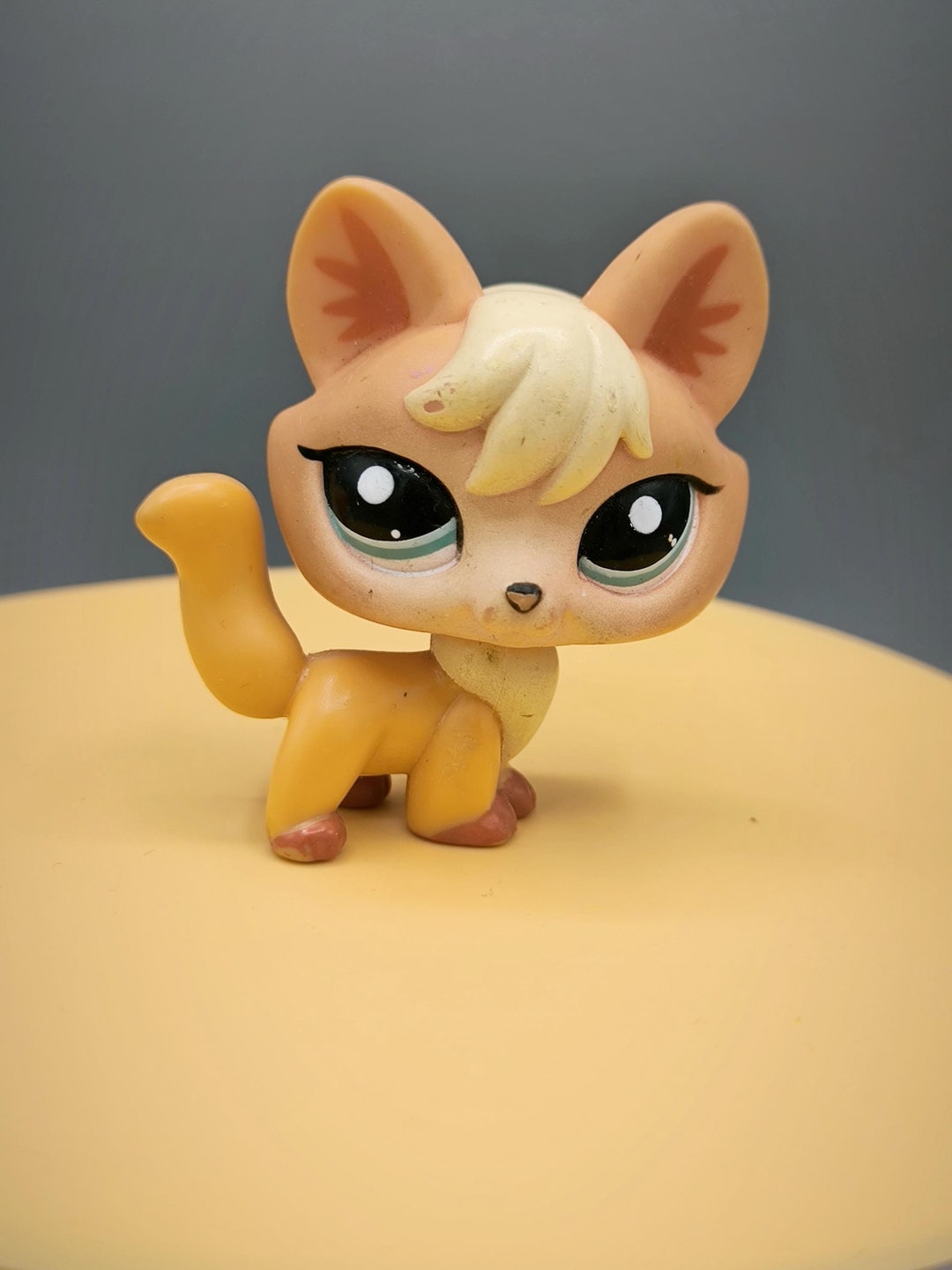 Littlest Pet Shop Fox #1812, Authentic Pet Figurine, Orange Fox, LPS ...