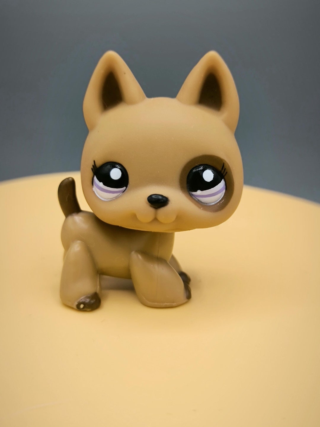 Littlest Pet Shop German Shepherd #1191, Authentic Pet Figurine, LPS ...