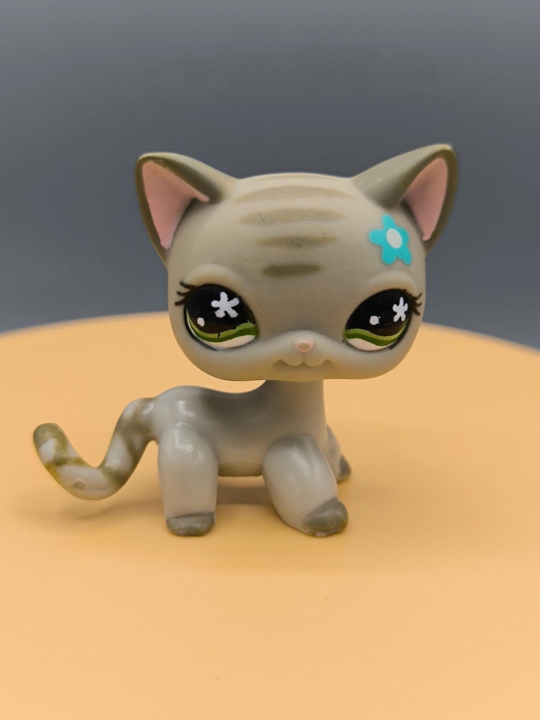 Littlest Pet Shop Shorthair Cat 483, Authentic Pet Figurine, Rare ...