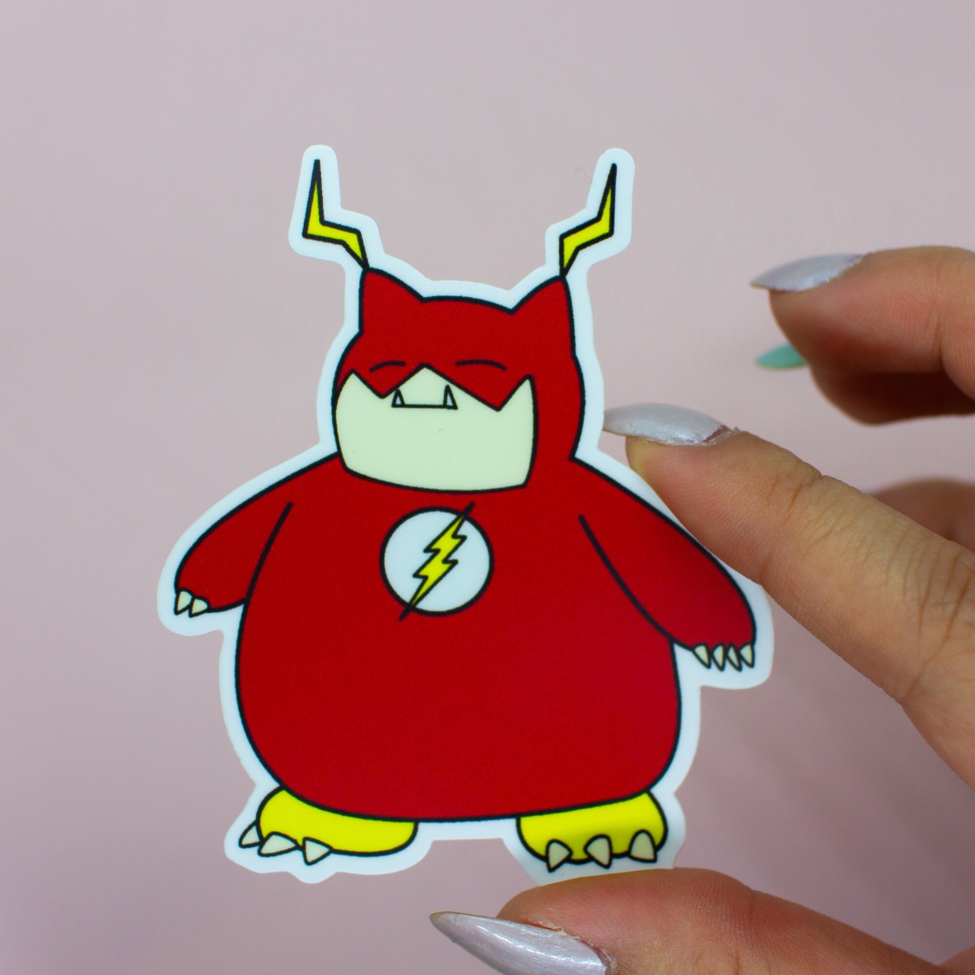 Speedy Snorlax Sticker - Etsy