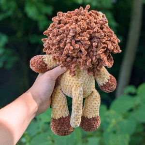 Linus the Lion - Low Sew Crochet Pattern / Amigurumi PDF File - Etsy