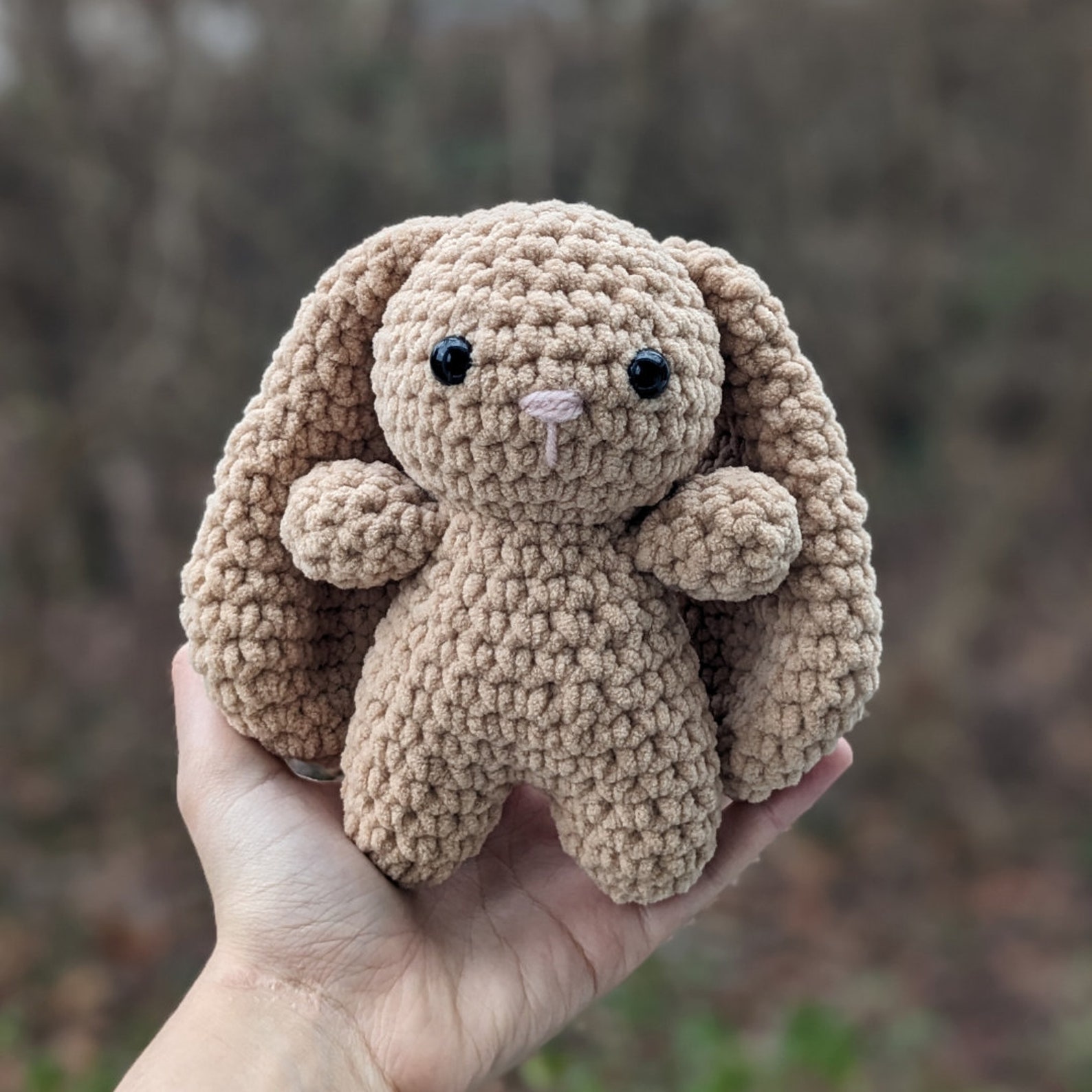 Bean the No Sew Bunny Crochet Pattern / Amigurumi Plushie PDF File - Etsy