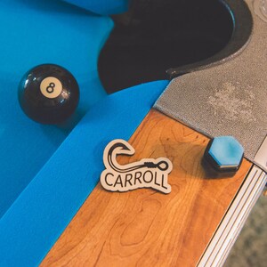Billiards Pocket Marker - Fish Hook With Custom Name - Etsy