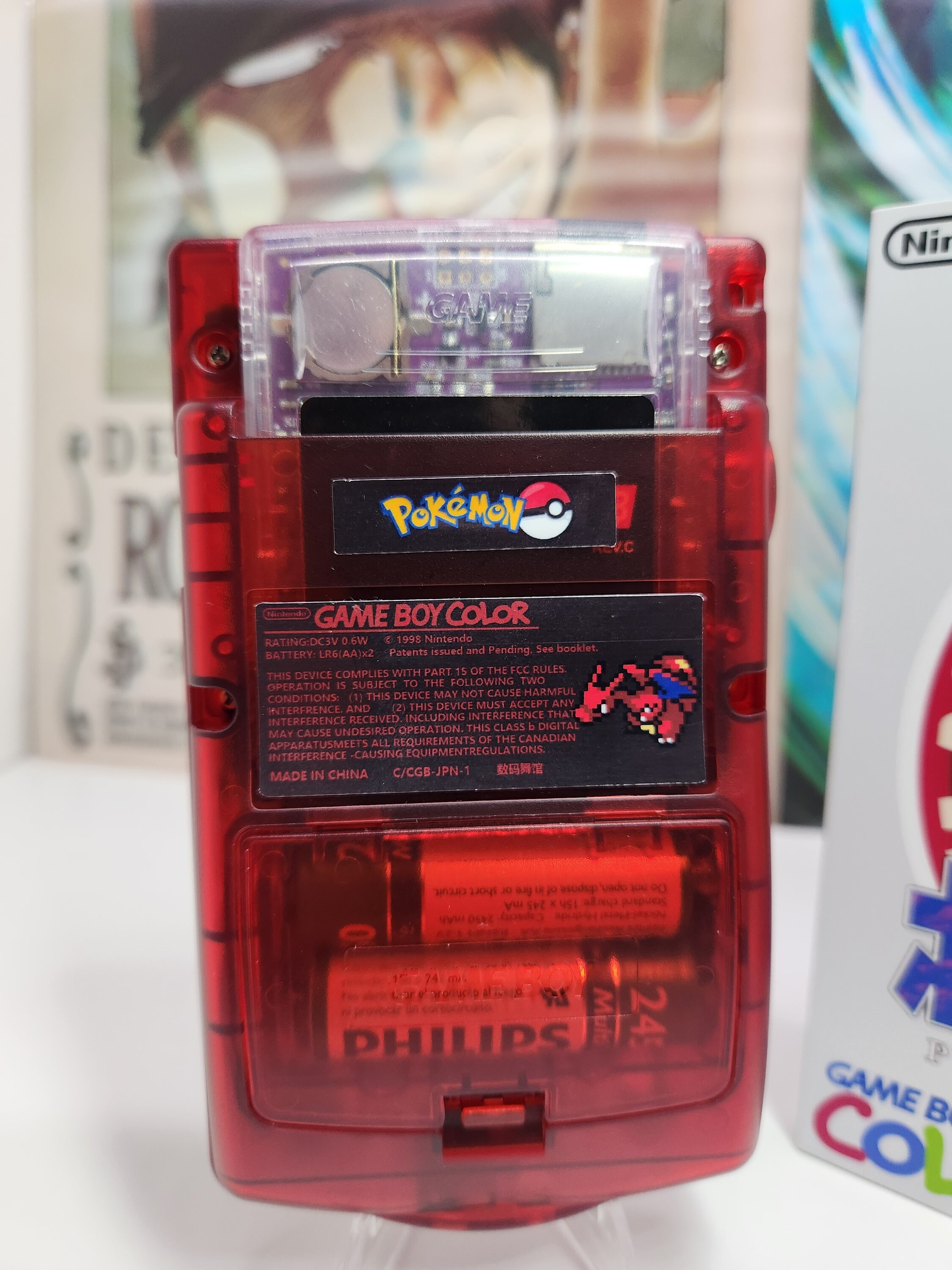 Charizard Pokemon Edition Gameboy Color W/xl Ips Screen - Etsy