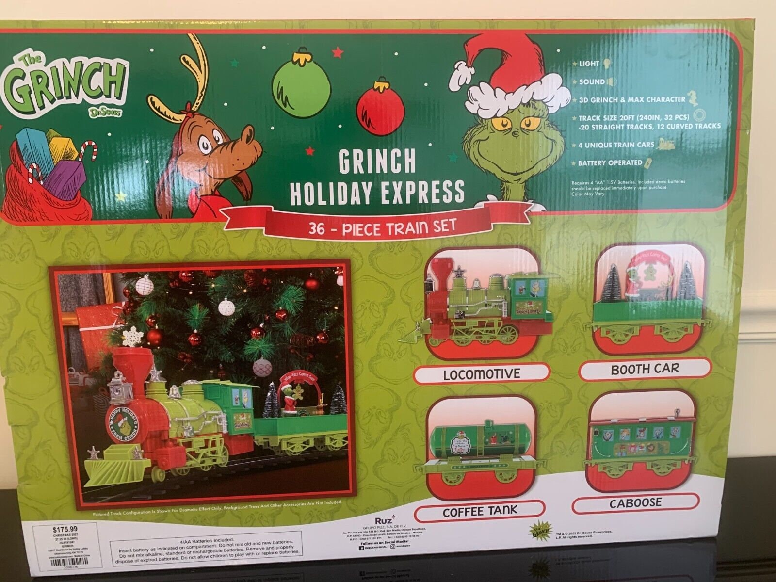 Grinch Holiday Express Train Set COLLECTOR EDITION 2023 - Etsy
