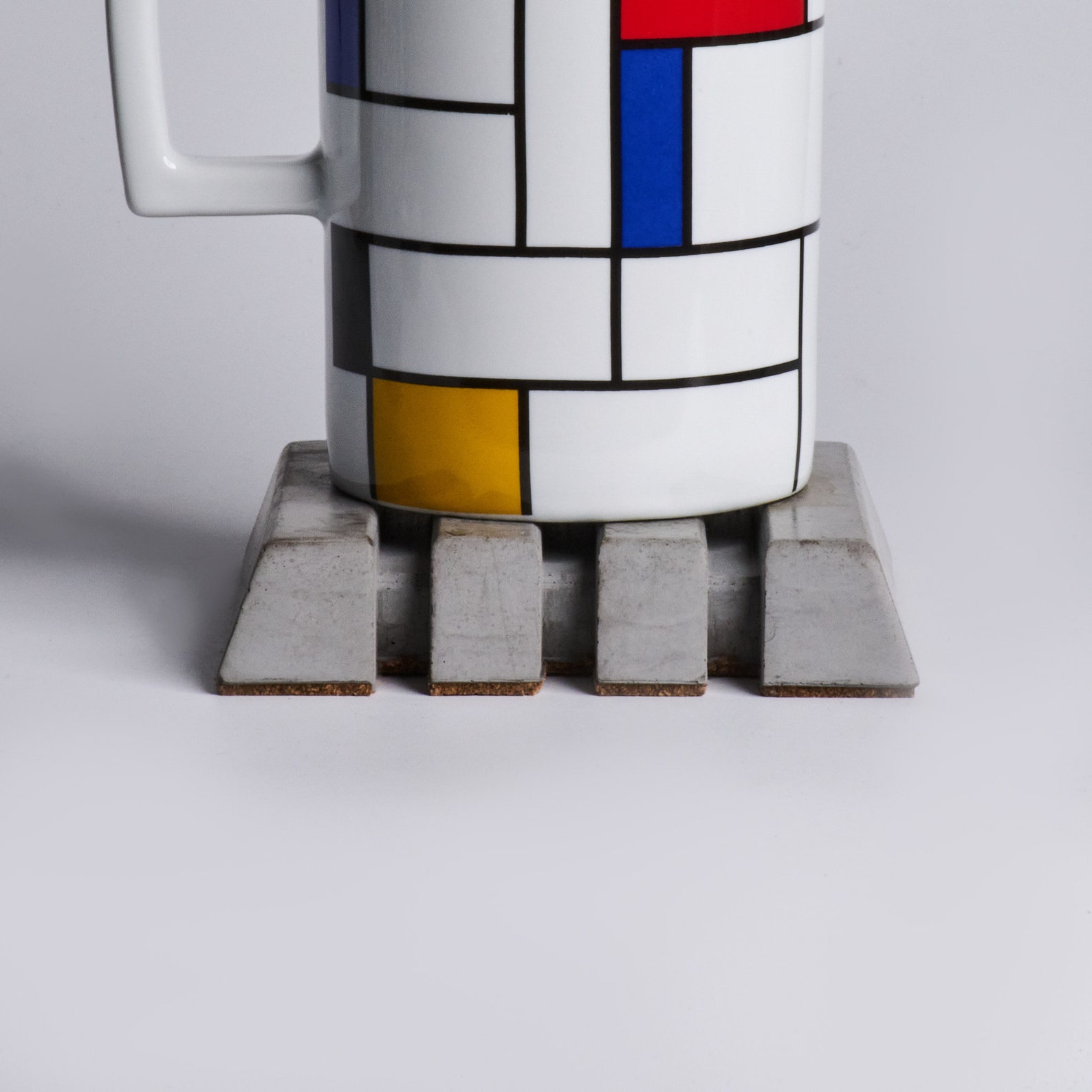 Concrete Coaster 4 Pack Minimal Drink Coaster Modern Coaster - Etsy